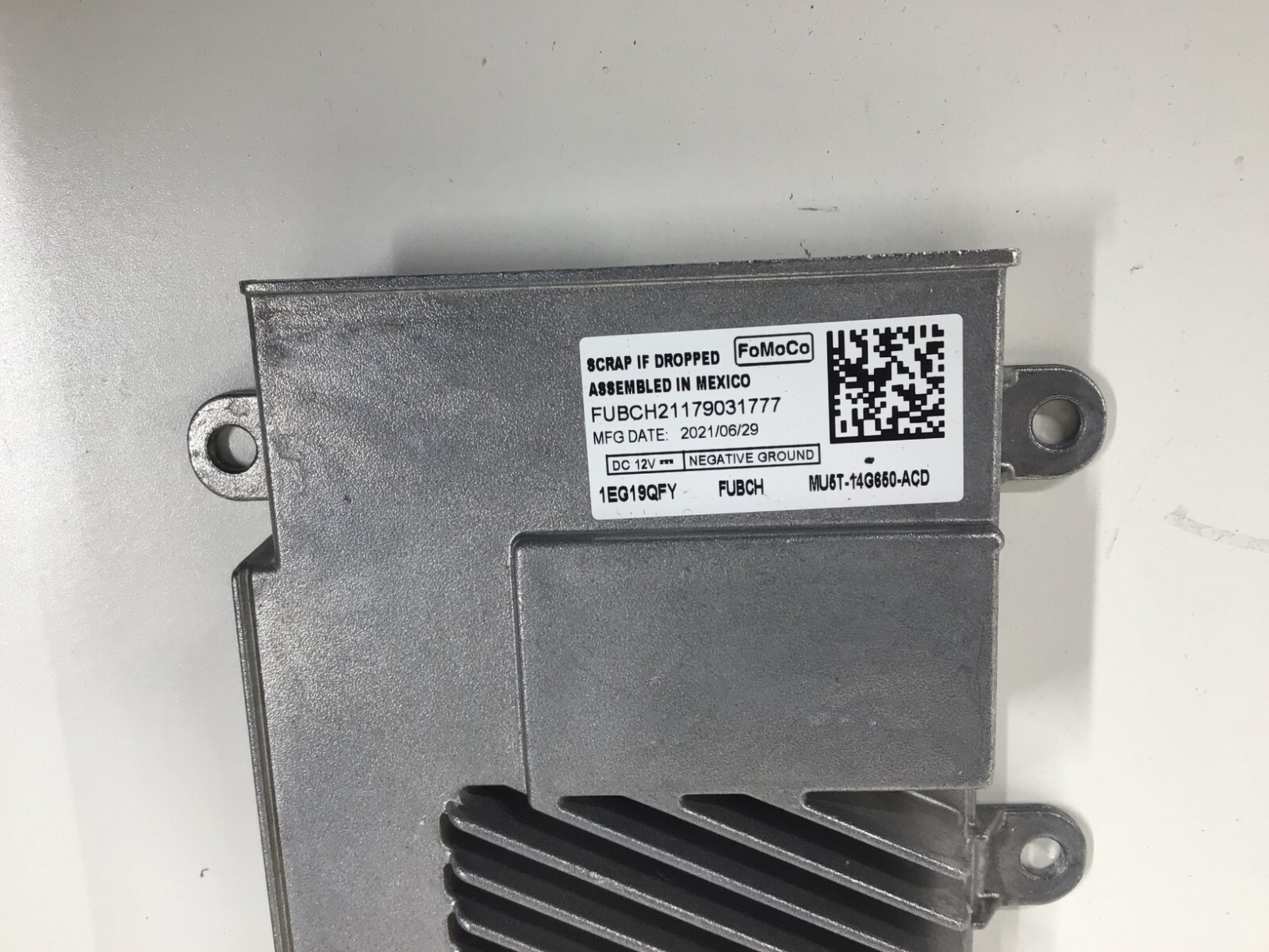 21 FORD F150 PEDESTRIAN ALERT CONTROL MODULE MU5T14G650ACD for sale ...