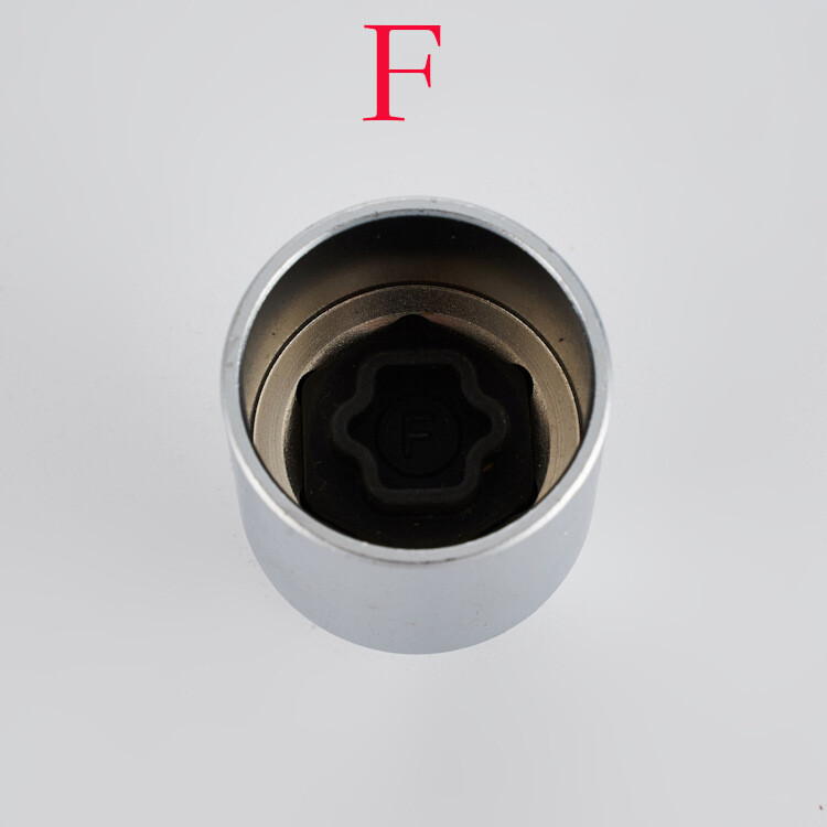 Wheel Lock Lug Nut Key Anti-Theft Socket for Land Rover Discovery Range ...