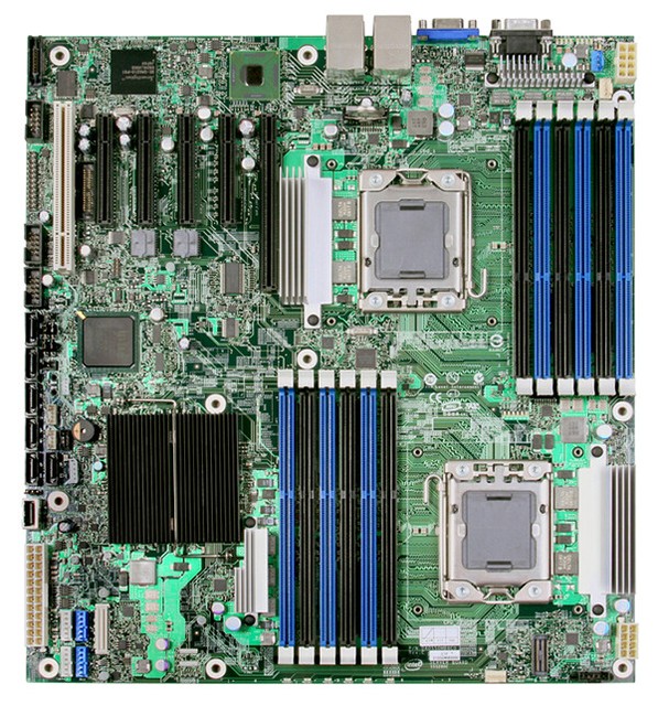 Intel S5520hc Dual Socket LGA 1366 Ddr3 Serverboard E26045-454 for sale ...