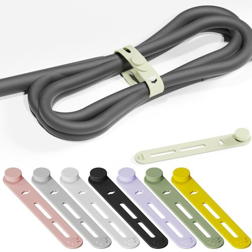 10Pcs Elastic Cable Organizer Charger Cord Management Earphone USB ...