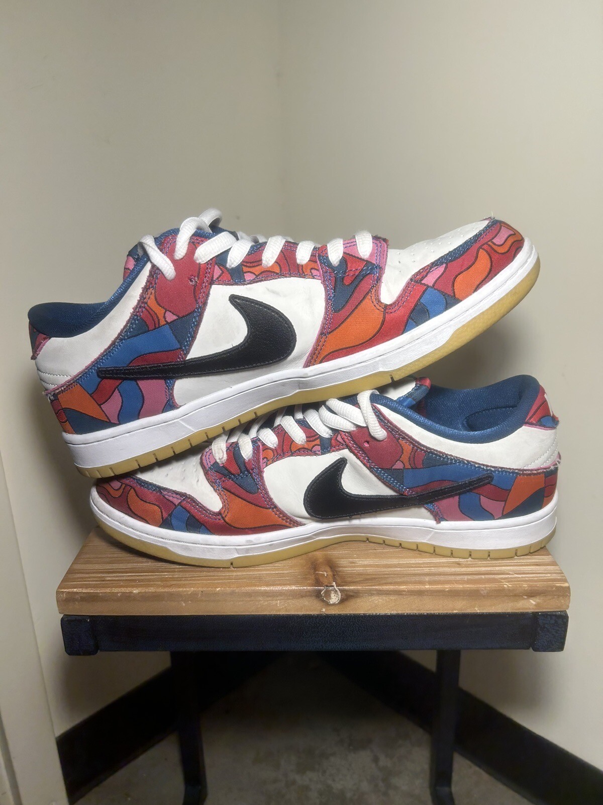 Nike SB Dunk Low Parra Abstract Art Mens Size 13 DH76… - Gem