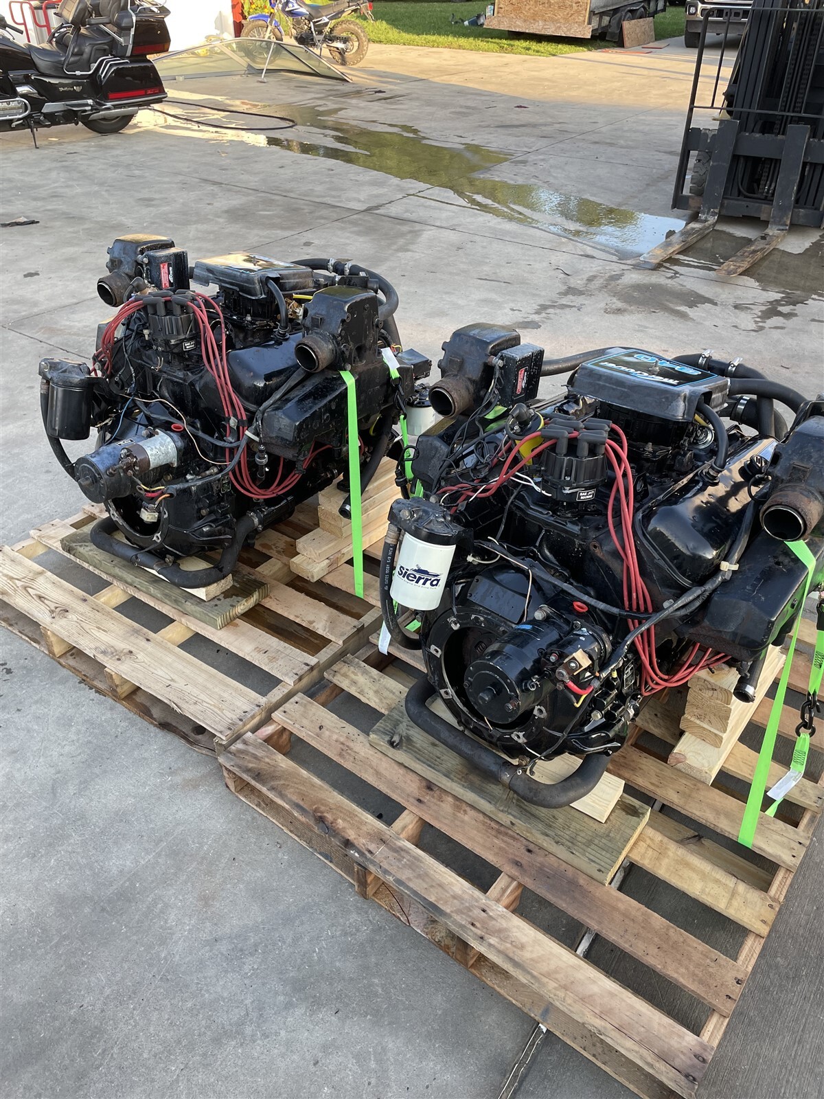 85 Mercury Marine MerCruiser 7.4 L 454 340 HP Inboard Boat Engines LH ...