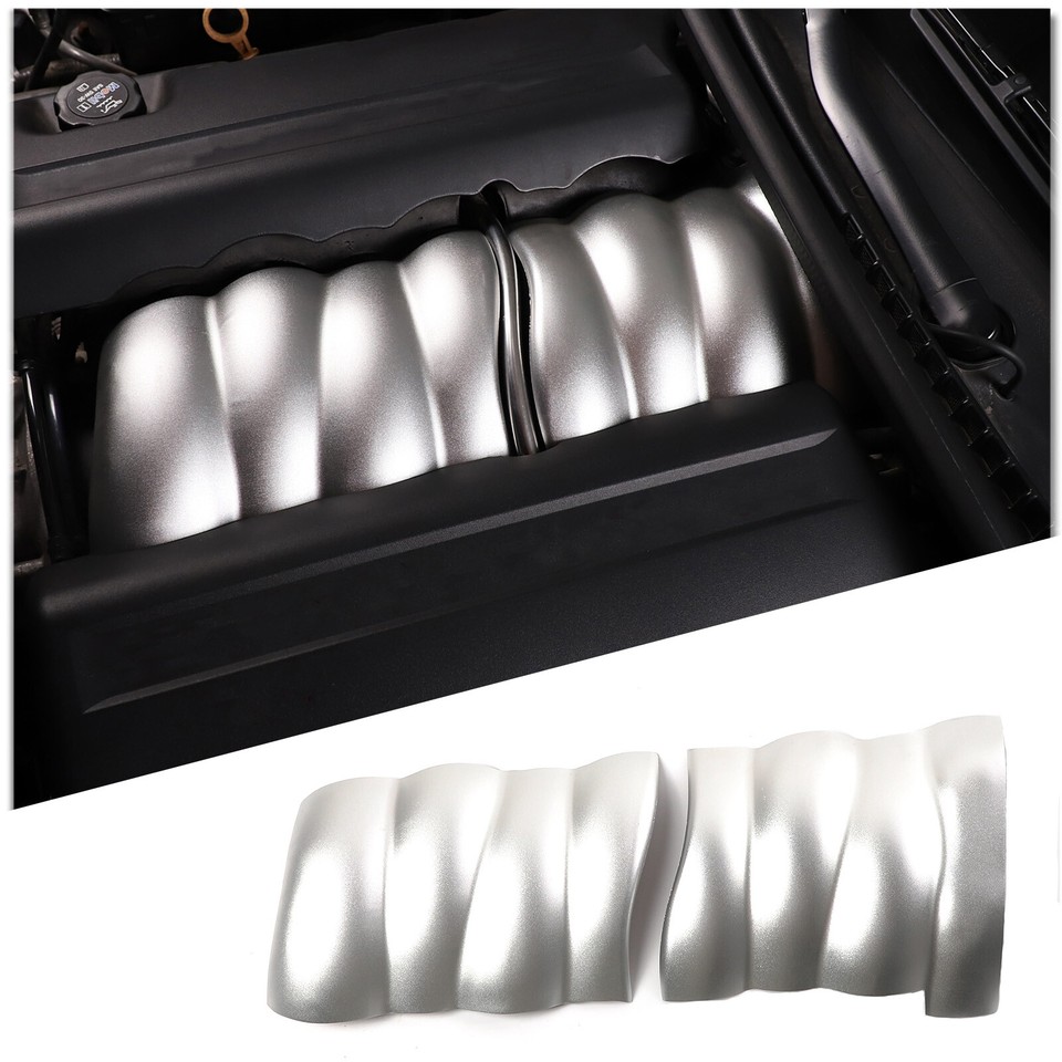 For Corvette C6 05-13 LS3 Silver Aluminum Engine Intake/Plenum Panel ...