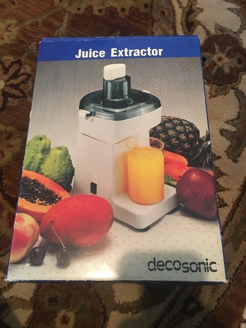 Deco Sonic Juice Extractor Pic# 19212920t for sale online | eBay