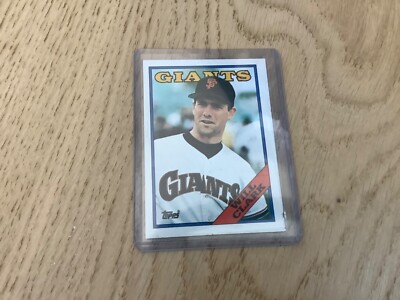 Will Clark 1988 topps baseball card misprint error | eBay