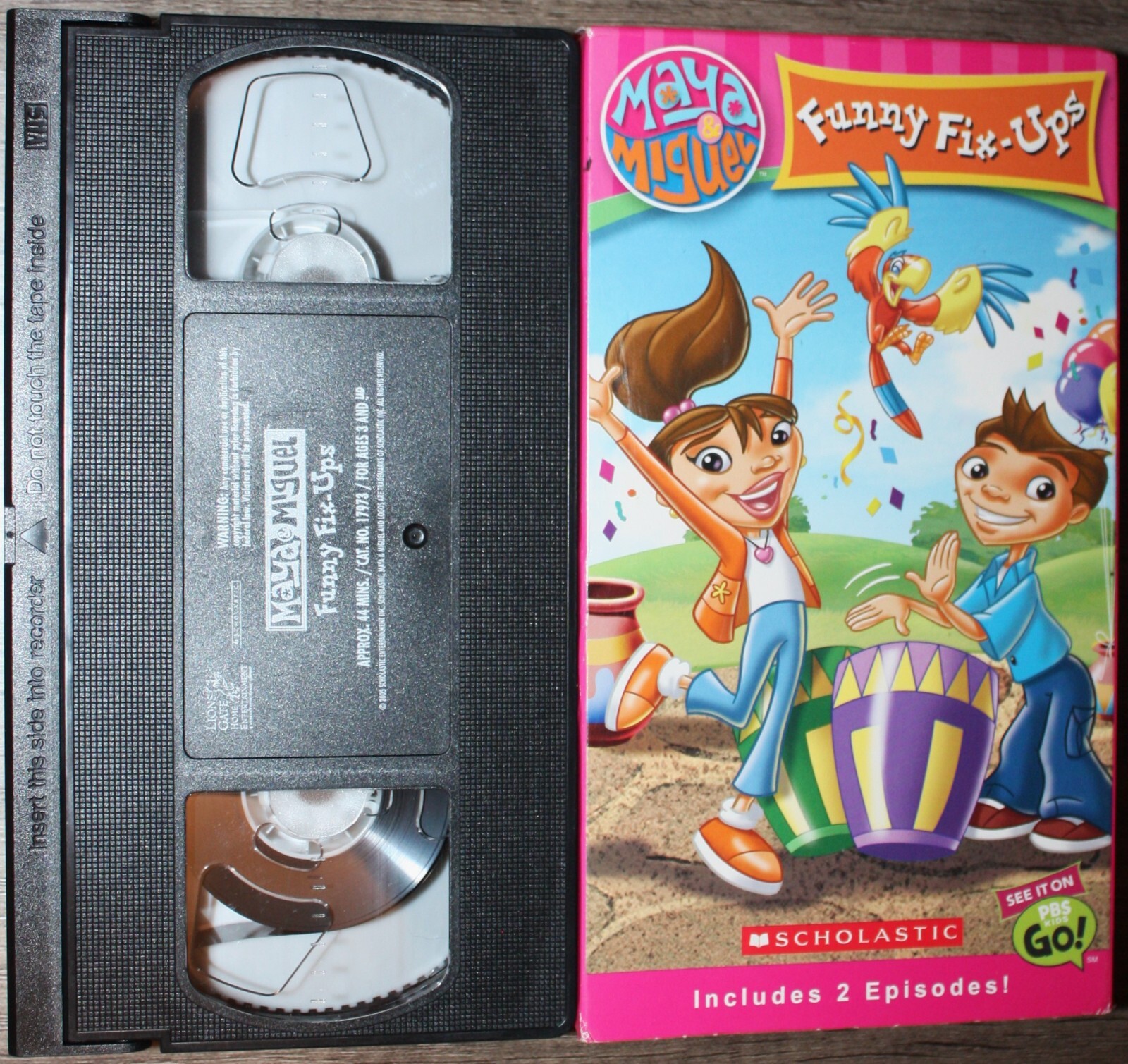 Maya & Miguel: FUNNY FIX-UPS (vhs) VG. Rare. OOP. PBS Kids Go! 2 Episodes. NR 31398179733| eBay