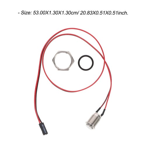 5 Pcs Pressure Button Switch Waterproof Push Momentary Pushbutton | eBay