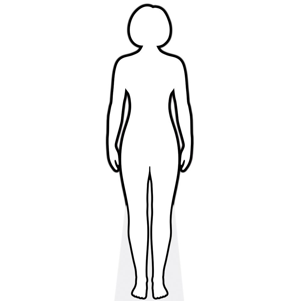 Female Human Figure Outline