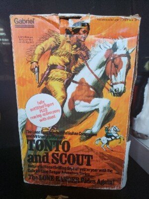 Vintage 1973 Gabriel Tonto And Scout Action Figure The Lone Ranger ...