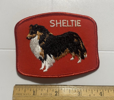 Sheltie Shetland Sheepdog Dog Breed Souvenir Embroidered Patch Badge | eBay