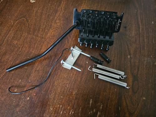 Jackson Floyd Rose Left-handed Locking Tremolo Bridge Black | eBay