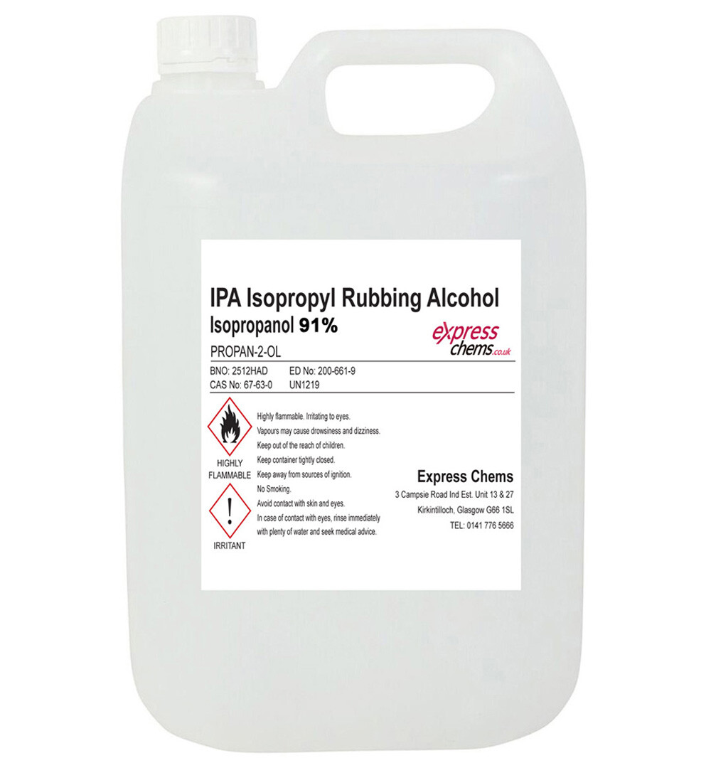 Isopropyl Alcohol Label CoreScience Isopropyl Alcohol 99% | Garden