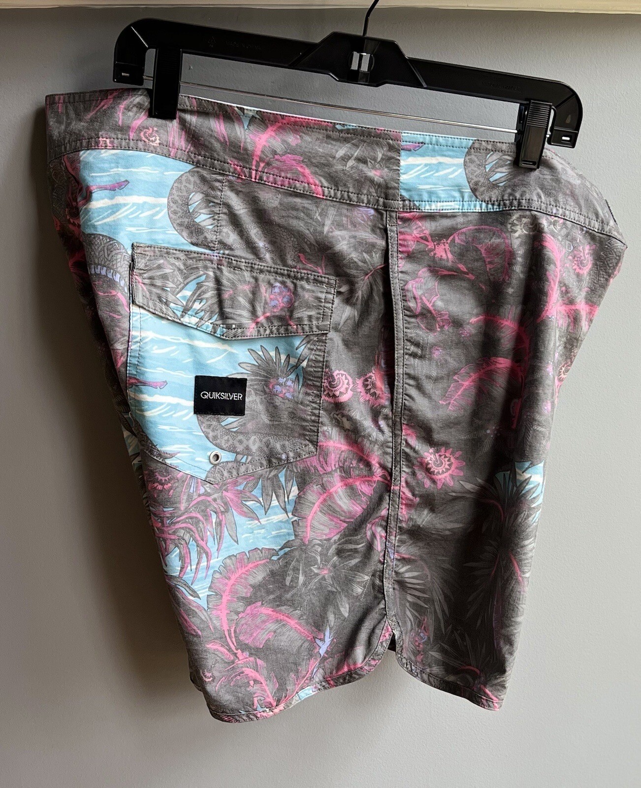 Mens Quicksilver Swim Board Swim Trunks Size 40 Insea… - Gem