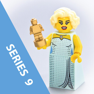 Authentic 2013 LEGO Series 9 HOLLYWOOD STARLET Minifigure (col09-3 ...