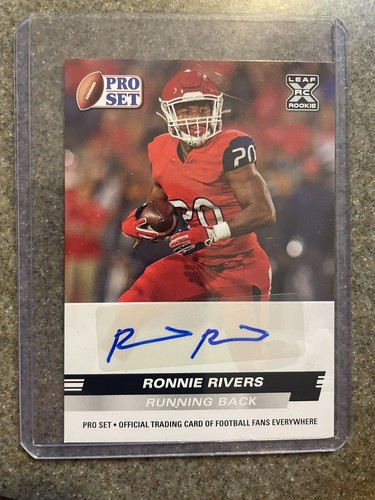 2022 Pro Set Draft #PSA-RR1 RONNIE RIVERS AUTO MTNM Los Angeles Rams | eBay