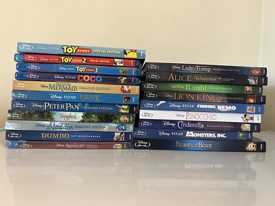 disney blu ray movies lot (20) | eBay