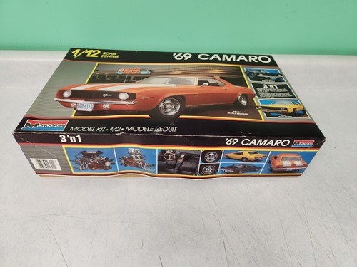 Monogram 69 Chevy Camaro 1:12 Scale Model Kit - Orange (2802) for sale ...
