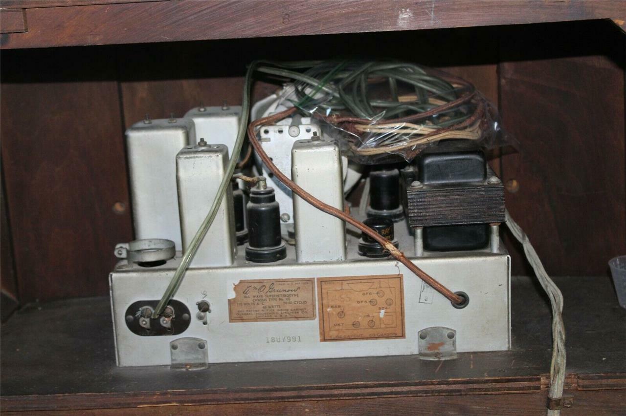 1935 Grunow Antique Radio MODEL 681 | eBay