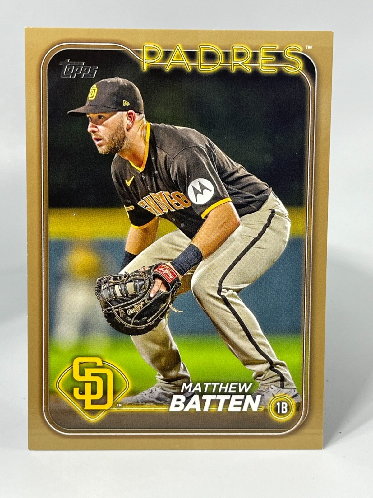 2024 Topps Series 2 MATTHEW BATTEN San Diego Padres #384 Gold Border ...