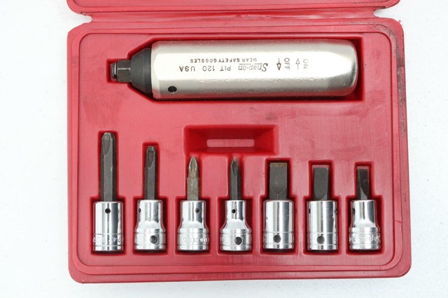 Snap-on 208EPIT 3/8" 8pc Impact Driver Set for sale online | eBay