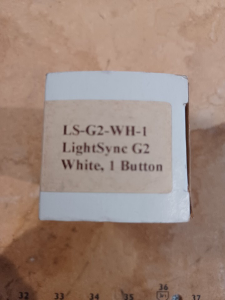 ILC LightSync Control Devices G2 White 1 Button LS-G2-WH-1 | eBay