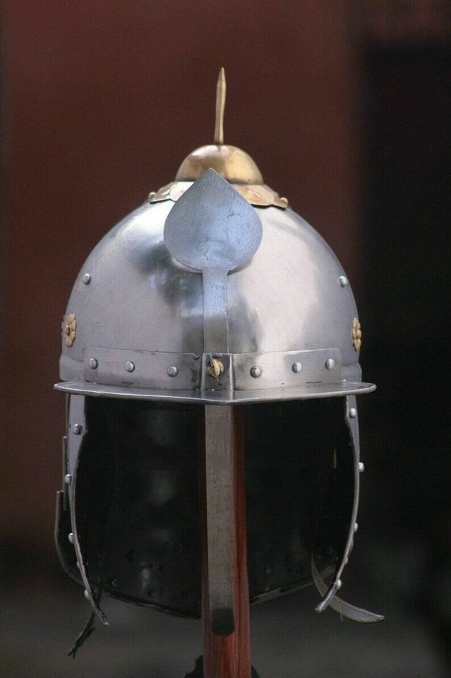 Medieval 18ga Knight Islamic Ottoman Helmet Warrior Hussars Helmet ...