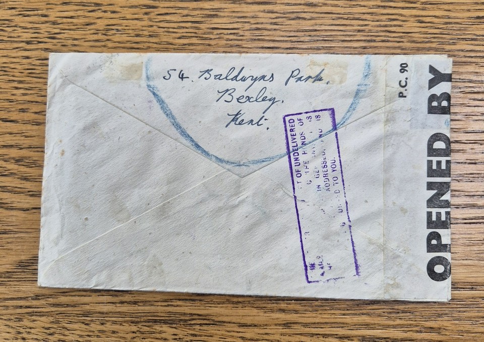 WW2 Prisoner of War Entire Letter, Stalag XXB, Complete & Unopened ...