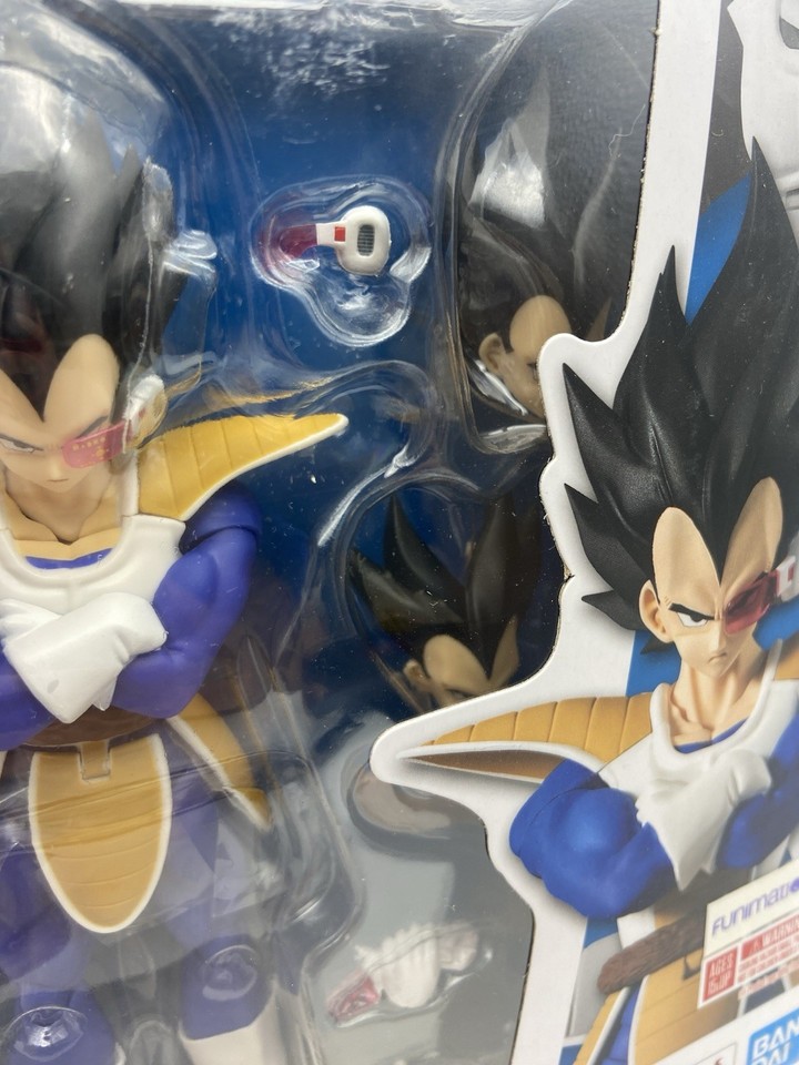 Bandai S.H.Figuarts Dragon Ball Z Vegeta Scouter 2.0 Action Figure DBZ ...