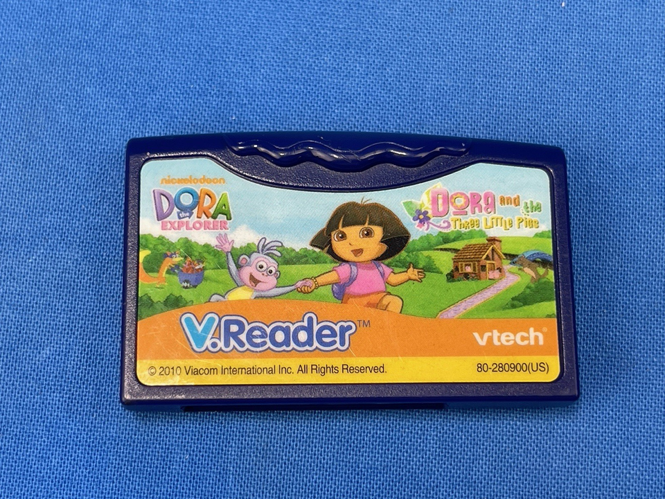 VTech V.Reader Lot of 4 Loose Game Cartridges - AS IS, UNTESTED - (B ...
