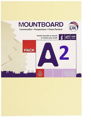 10-A2 Mount Board Super Thick 1mm ivory Card 480gsm Beer Mat | eBay UK