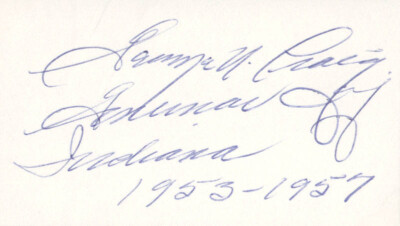 GEORGE N. CRAIG - SIGNATURE(S) | eBay