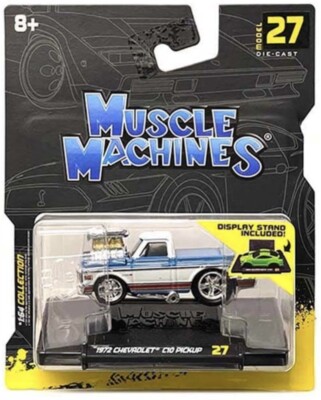 MUSCLE MACHINES 1972 CHEVROLET C10 PICKUP SQUAREBODY | eBay