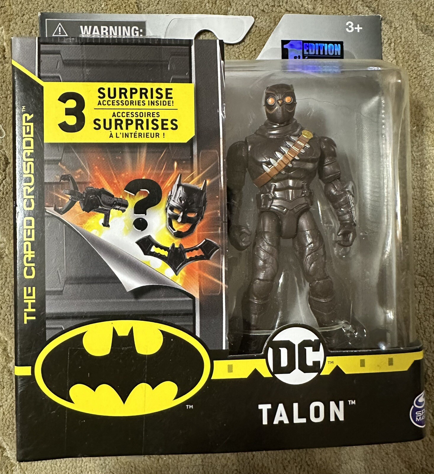 Spin Master DC Batman The Caped Crusader Series 4" Figure Talon A34 | eBay