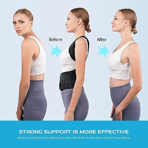 Support Waist Lumbar Back Straightener Posture Corrector Back M | eBay