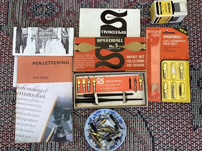 Vintage SPEEDBALL calligraphy set | eBay
