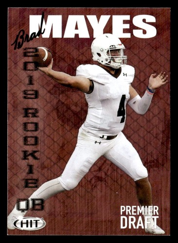 Brad Mayes 2019 SAGE HIT Rookie Card #32 Lehigh Mountain Hawks | eBay