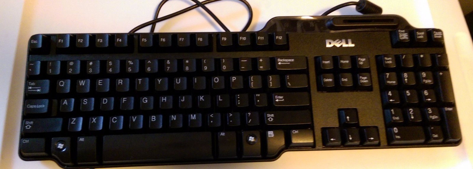 Dell Genuine RT7D60USB Smart Card Reader Keyboard, LOT OF 4. Cleaned ...