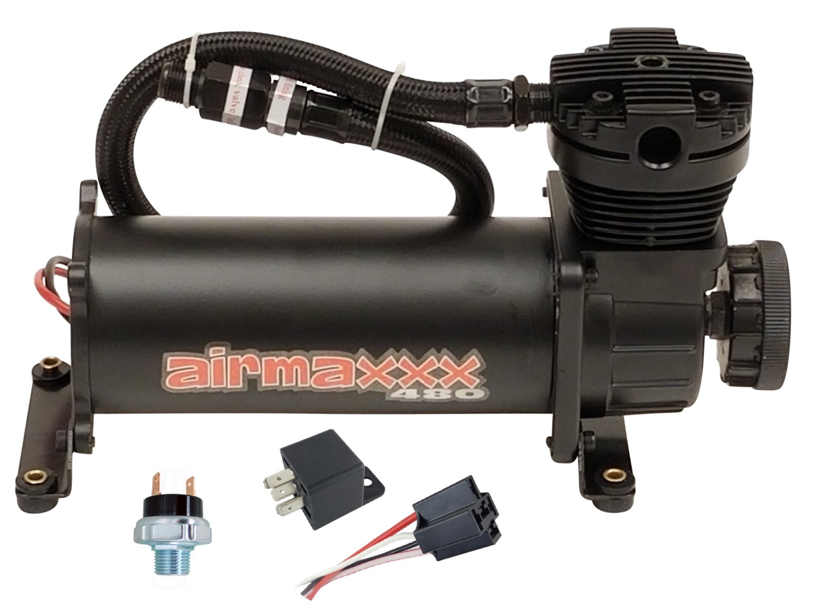 airmaxxx 480 Black Air Compressor 3 Gallon Air Tank Drain 150 on 180 ...