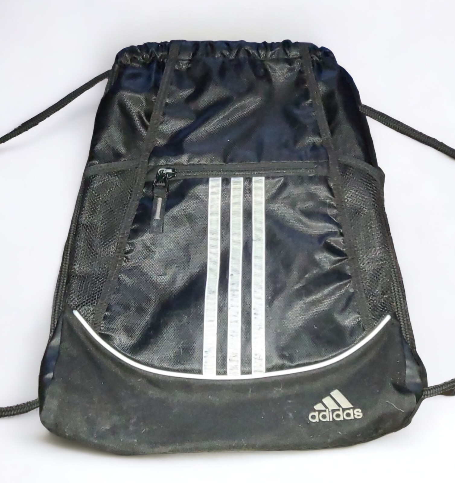 Adidas Alliance 2 Drawstring Sackpack Black Bag 716106707421| eBay