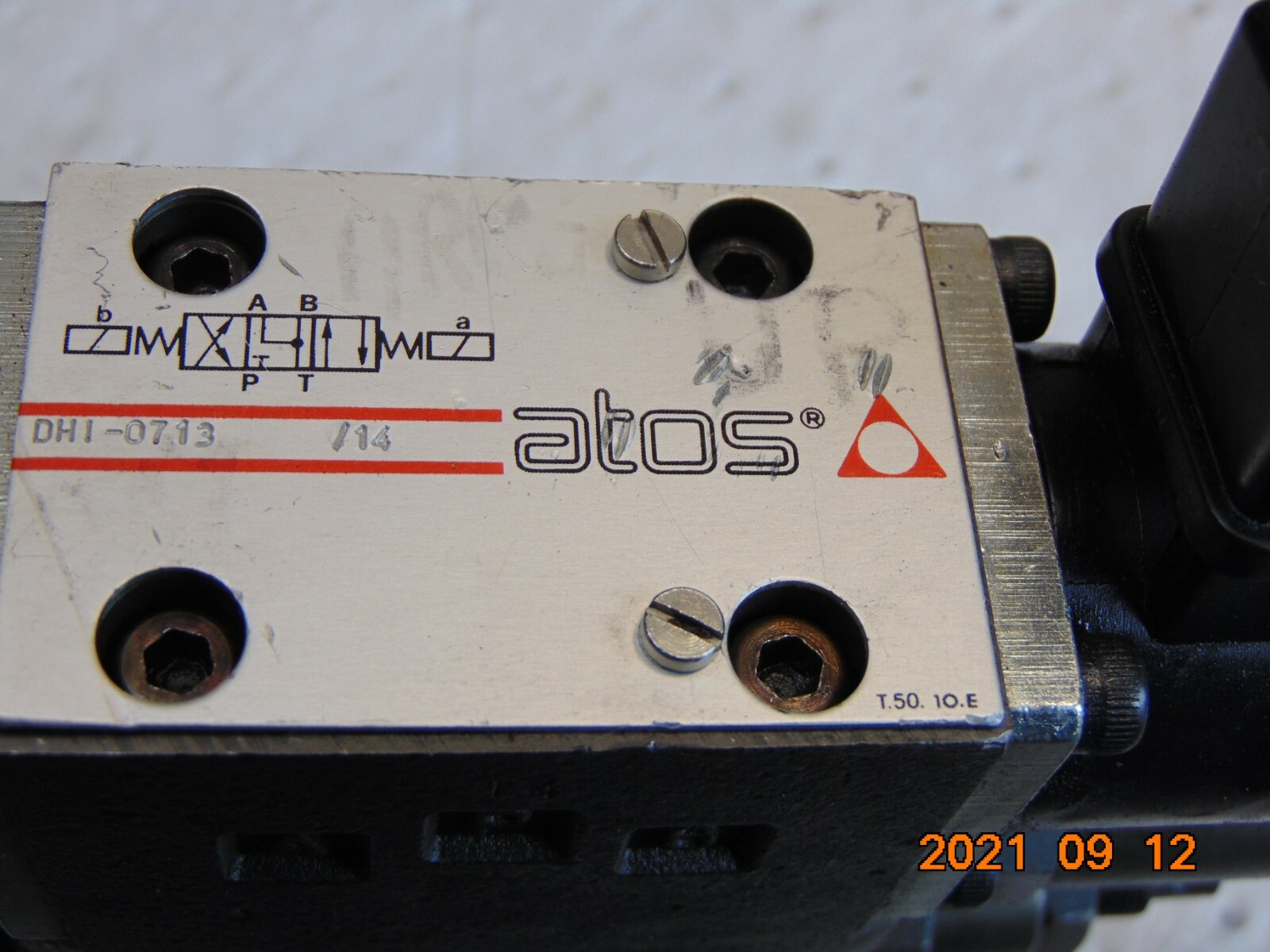 ATOS VALVE SOLENOID DHI-0713/14 with HQ-012/34 & HM-014/X100/25 | eBay