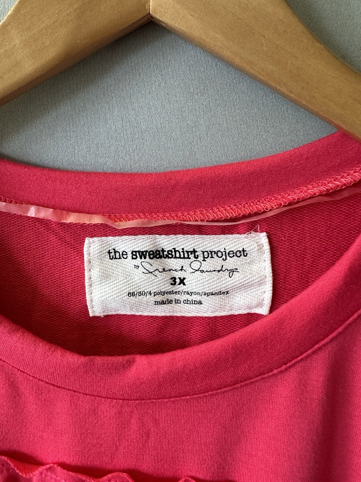 NWT The Sweatshirt Project Shirt Pullover Cold shoulder Size 3X | eBay