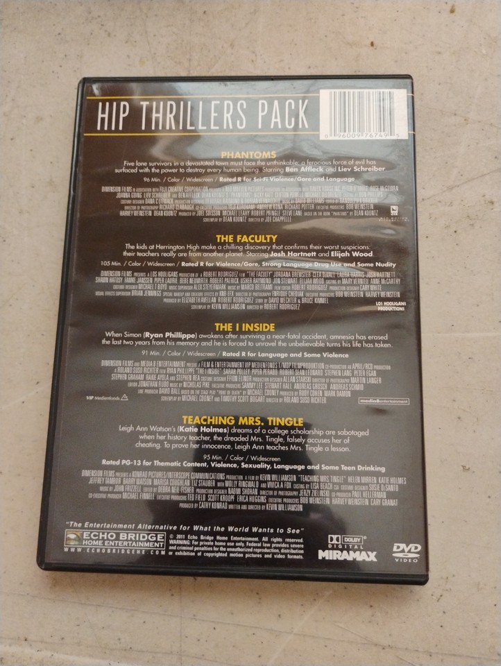 Four Pack Movie DVDs | eBay