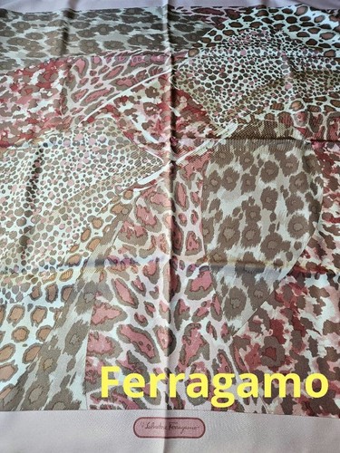 Ferragamo Leopard Print Scarf | eBay