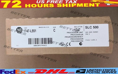 NEW Allen-Bradley 1747-L551 SLC 5/05 CPU Processor Unit Module AB ...