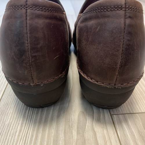 Merrell Emma Leather Brunette Shoes Womens Size 9 Clogs Comfort Brown ...