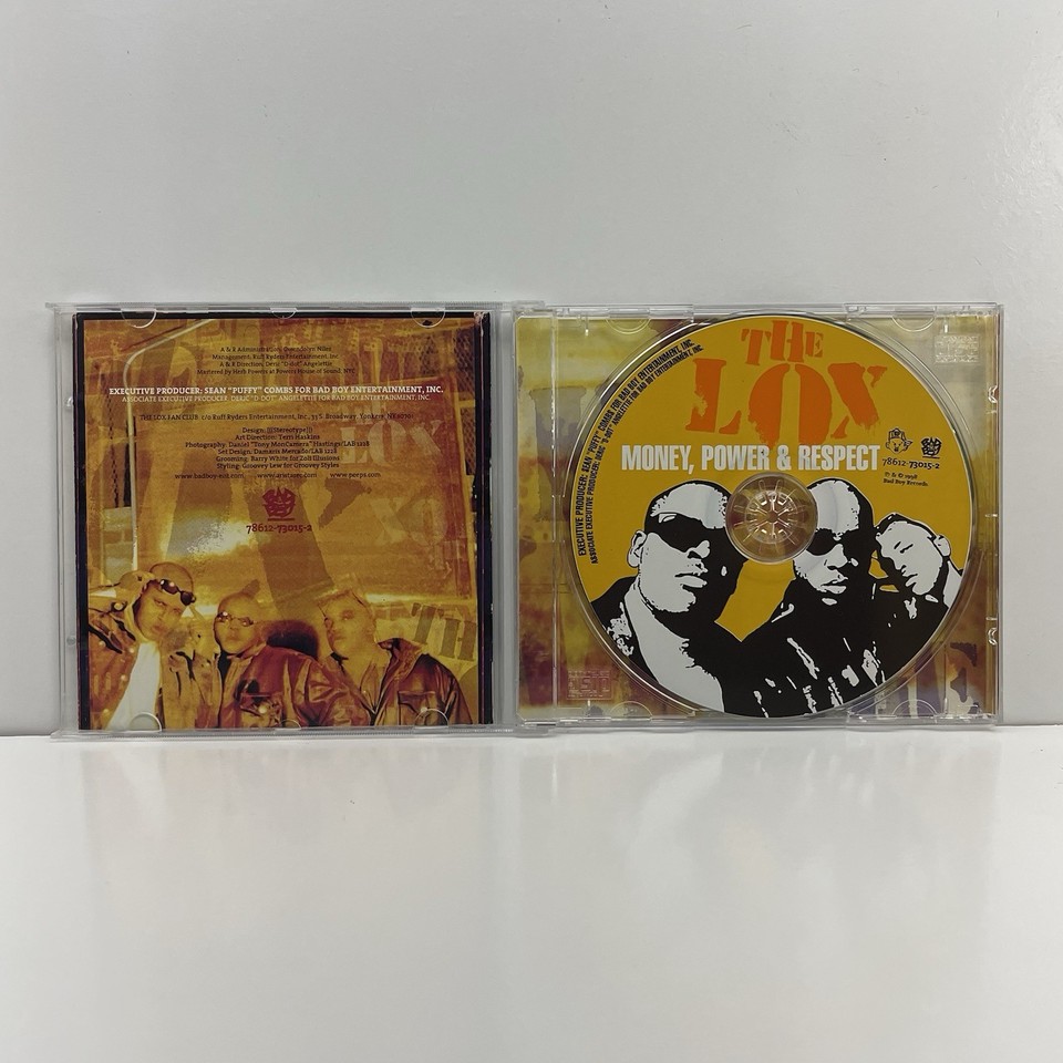The Lox - Money, Power and Respect (CD, 1998, Bad Boy Records) Hip Hop ...