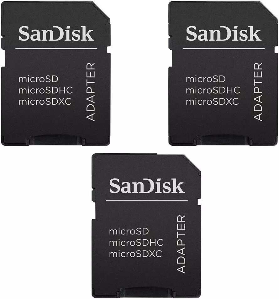 SanDisk Adapter for Micro SD Card SDXC SDHC TF Memory Card Adapter SD ...