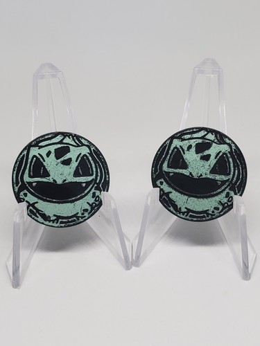 Lot of 2 Official Pokemon TCG Plastic Coin Tokens Nintendo - Bulbasaur ...