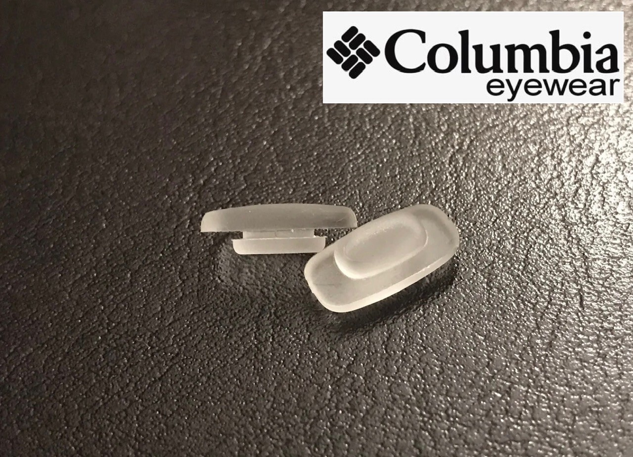 Replacement Silicone Nose Pads For Columbia Sunglasses Eyeglass Push-in ...