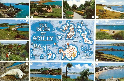The Isles of Scilly - Multiview - Unposted 1970s - F Gibson, Scilly | eBay